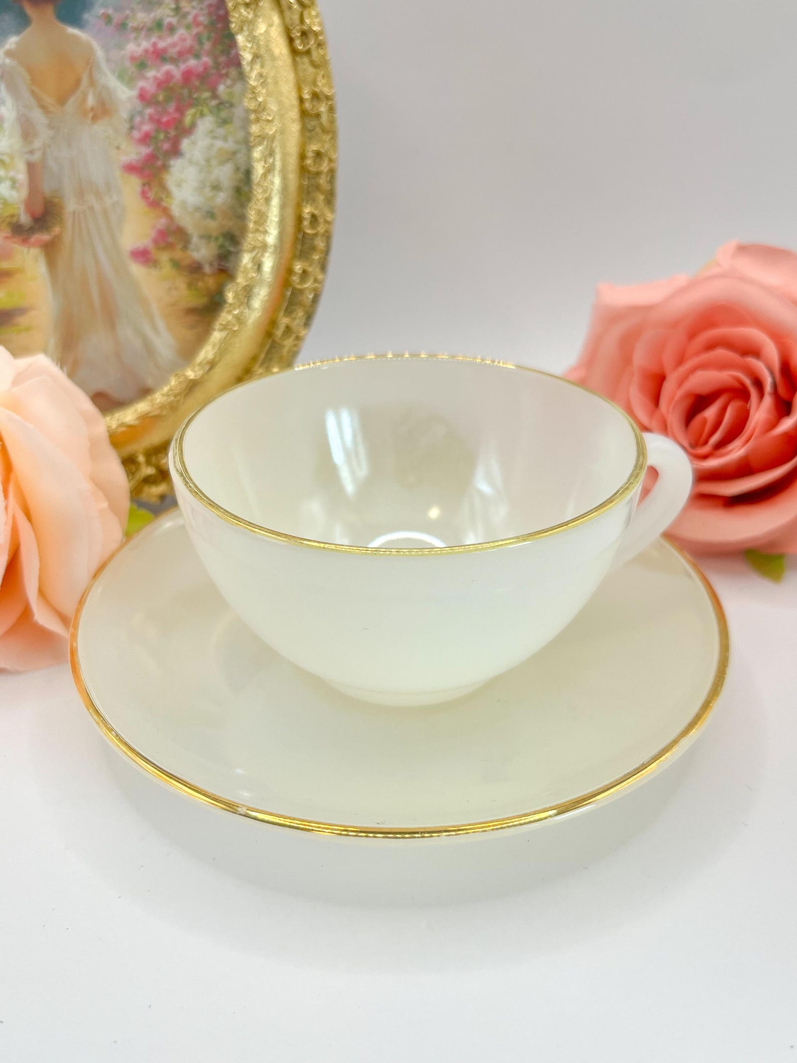 Vintage 1970s ARCOPAL Teacup and Saucer | BUILD Your Own Set! French ...