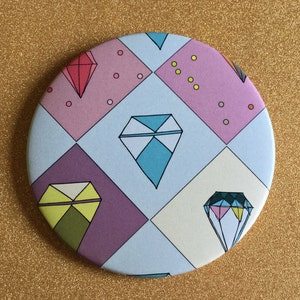 GIANT Gem Magnet Fridge Magnet, Refrigerator Magnets, Gem Magnets ...
