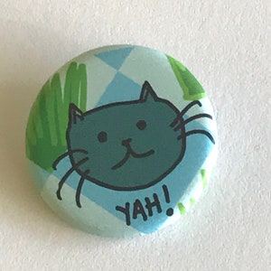 1.25 Inch Magnet: Bad Cats - Etsy