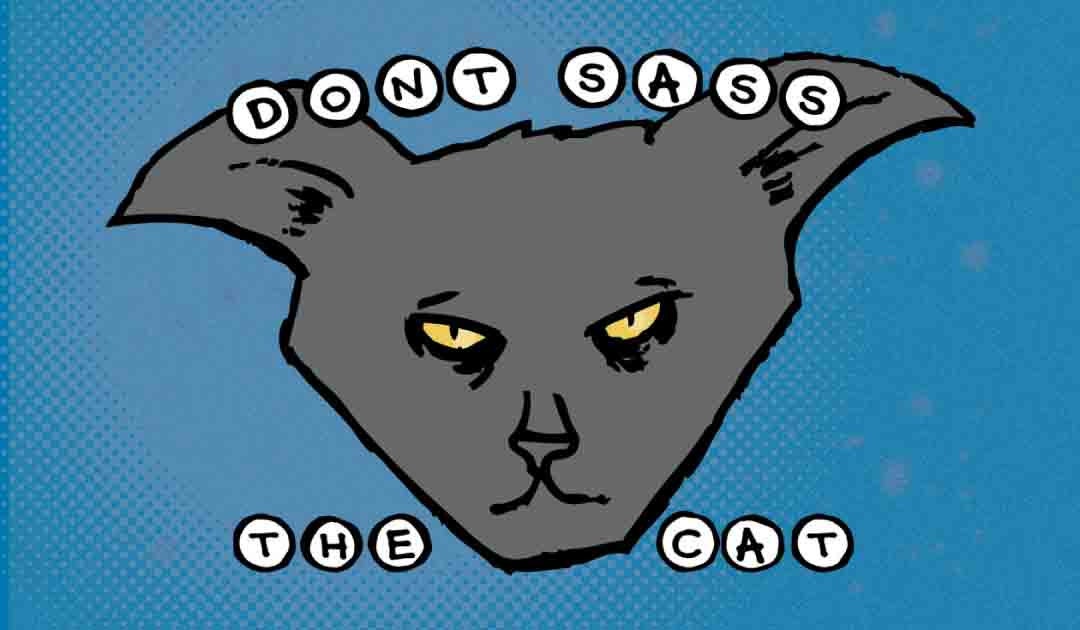 Sticker: Don't Sass the Cat, Cat Stickers, Laptop Stickers, Cool ...