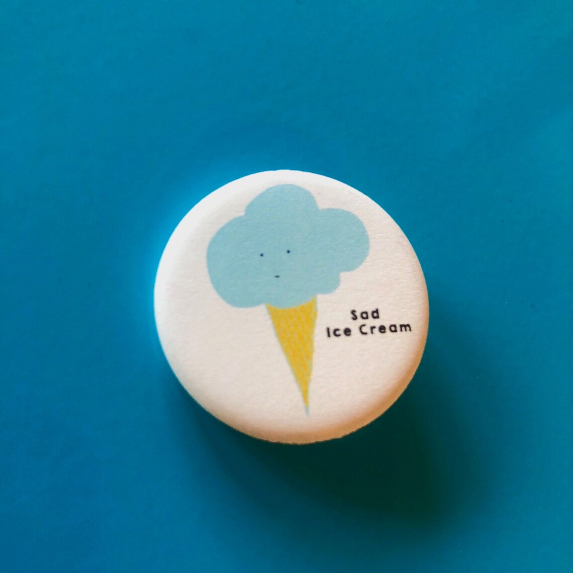1.25 Inch Magnet: Sad Ice Cream - Etsy