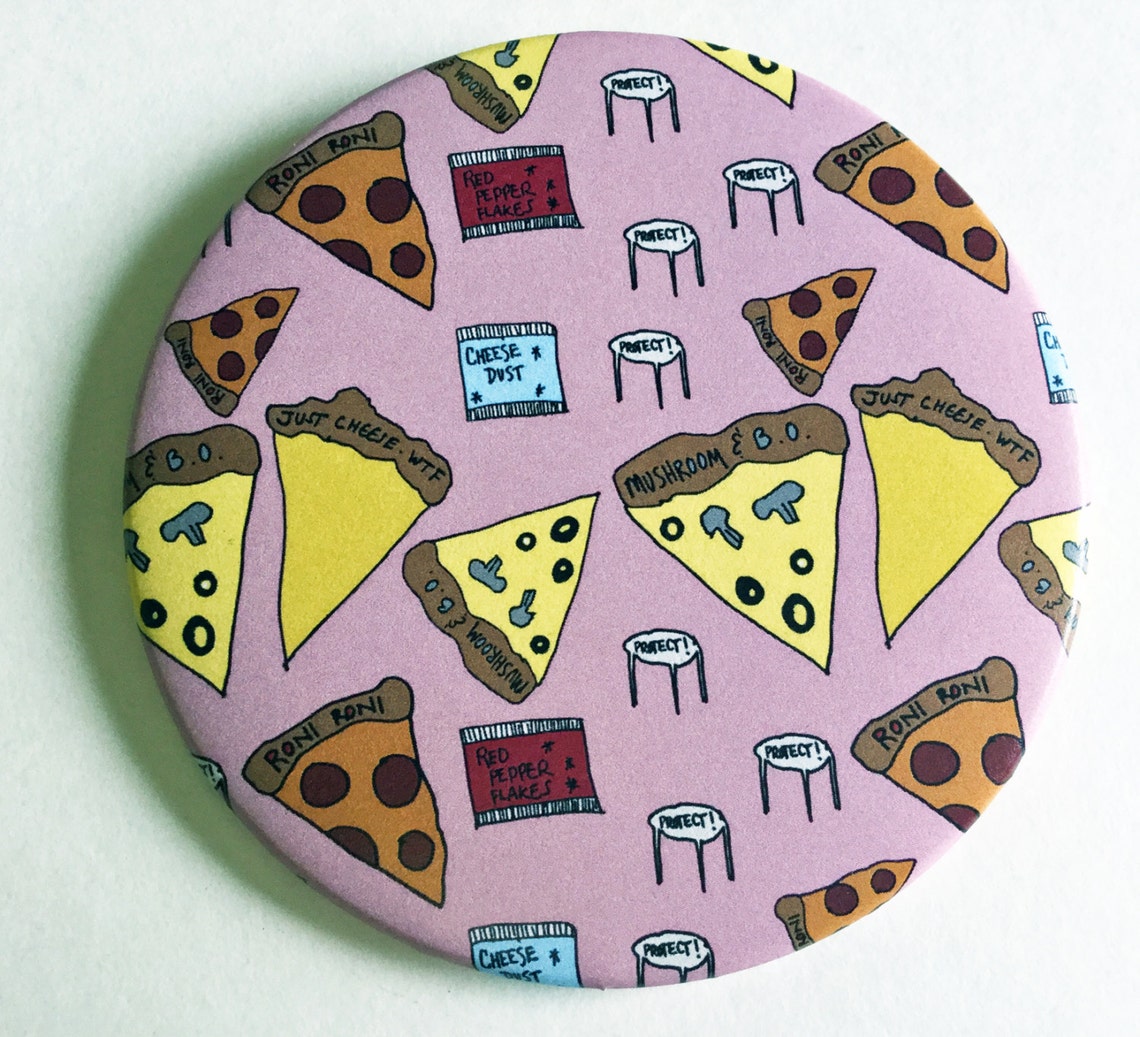 Giant 3.5 Inch Pizza Party Magnet Fridge Magnet - Etsy