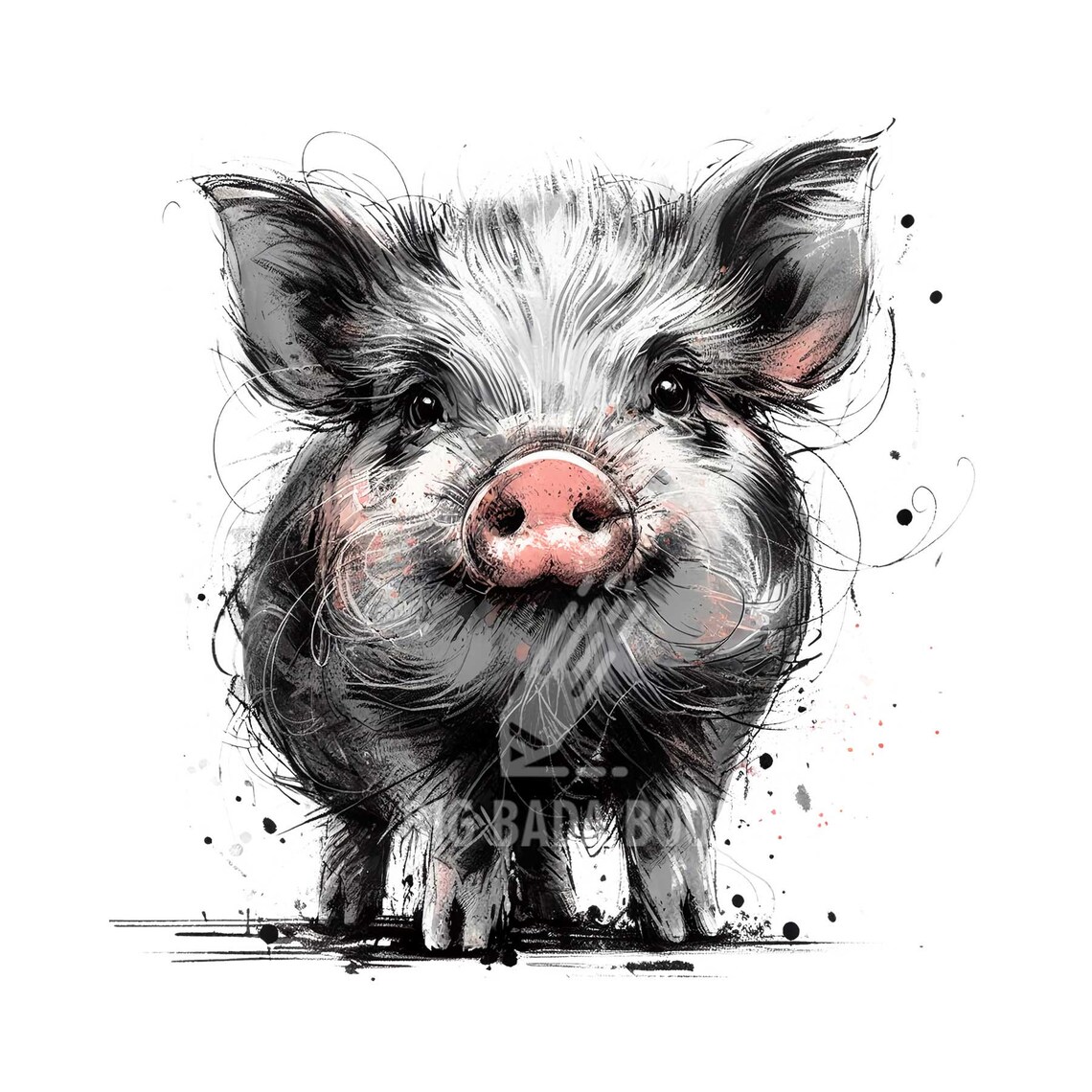 Watercolor Cute Animals, Baby Animals PNG, Nursery Clipart, Colorful ...