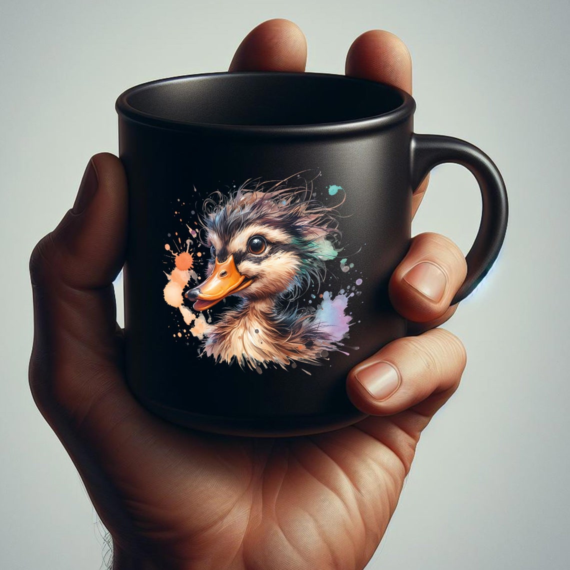 Watercolor Cute Animals, Baby Animals PNG, Nursery Clipart, Colorful ...