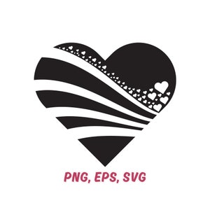 Heart SVG Cut Files for Cricut & Silhouette | Love Printable Designs ...