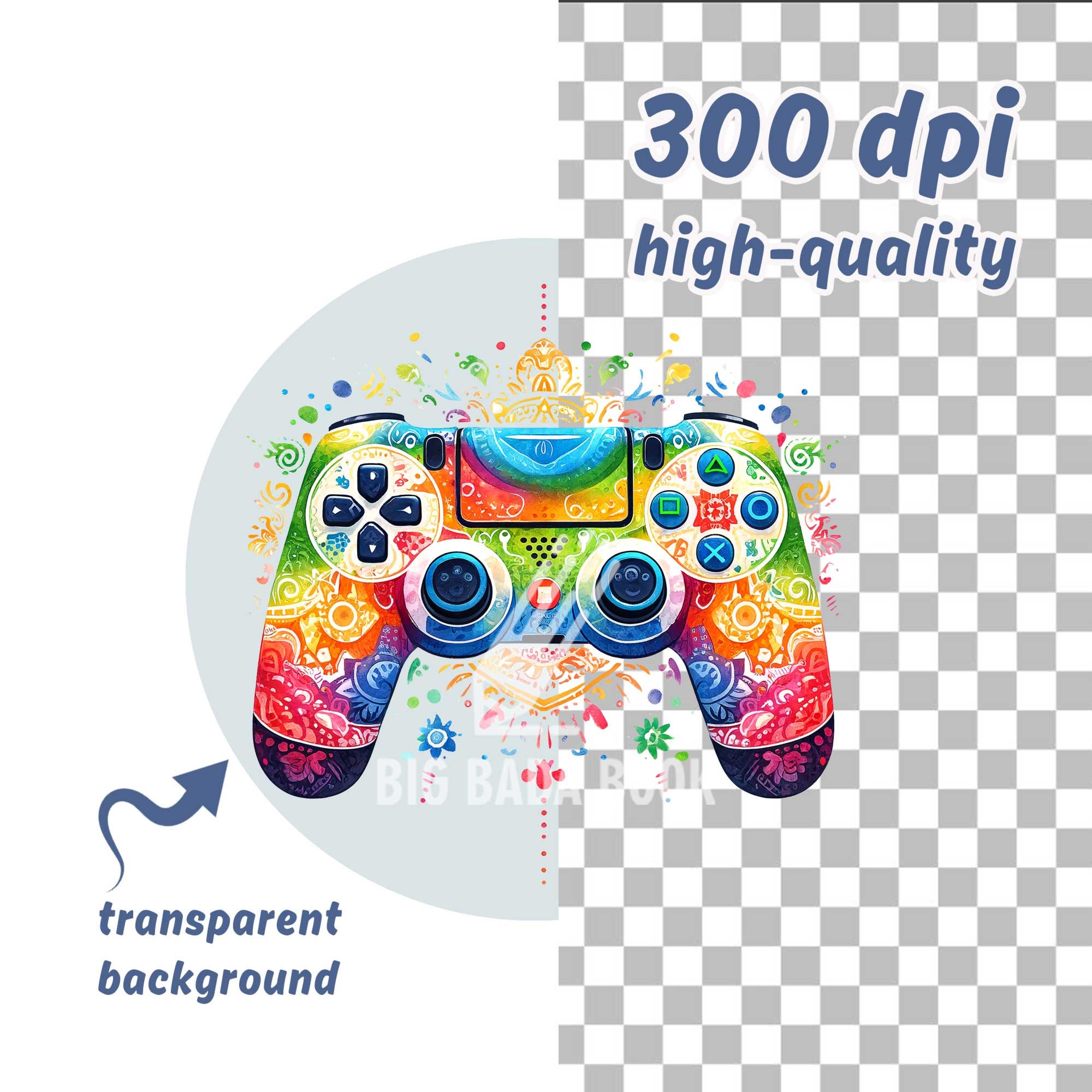 Game Controller Cliparts for Gamers | Digital Paper Crafts & Mixed ...