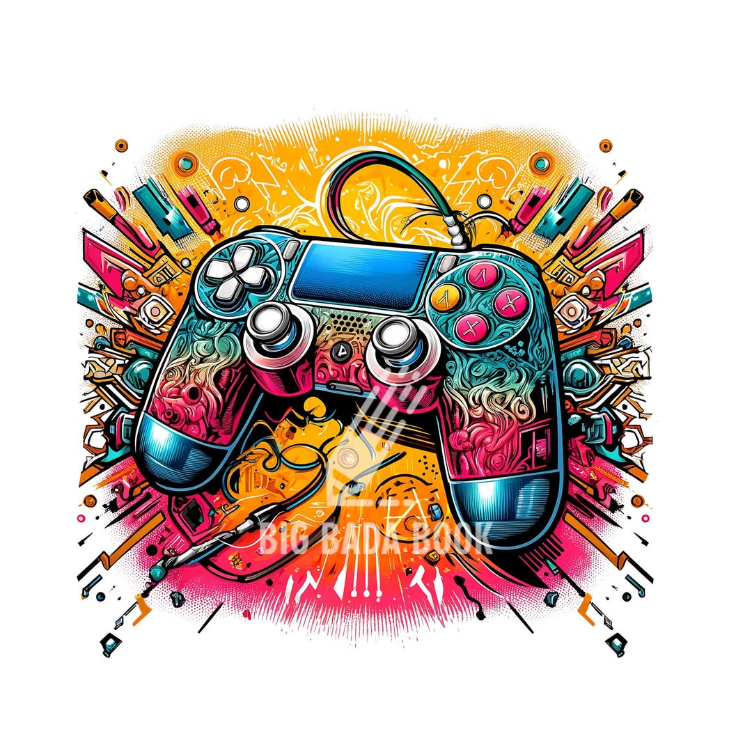 Game Controller Cliparts for Gamers | Digital Paper Crafts & Gaming ...