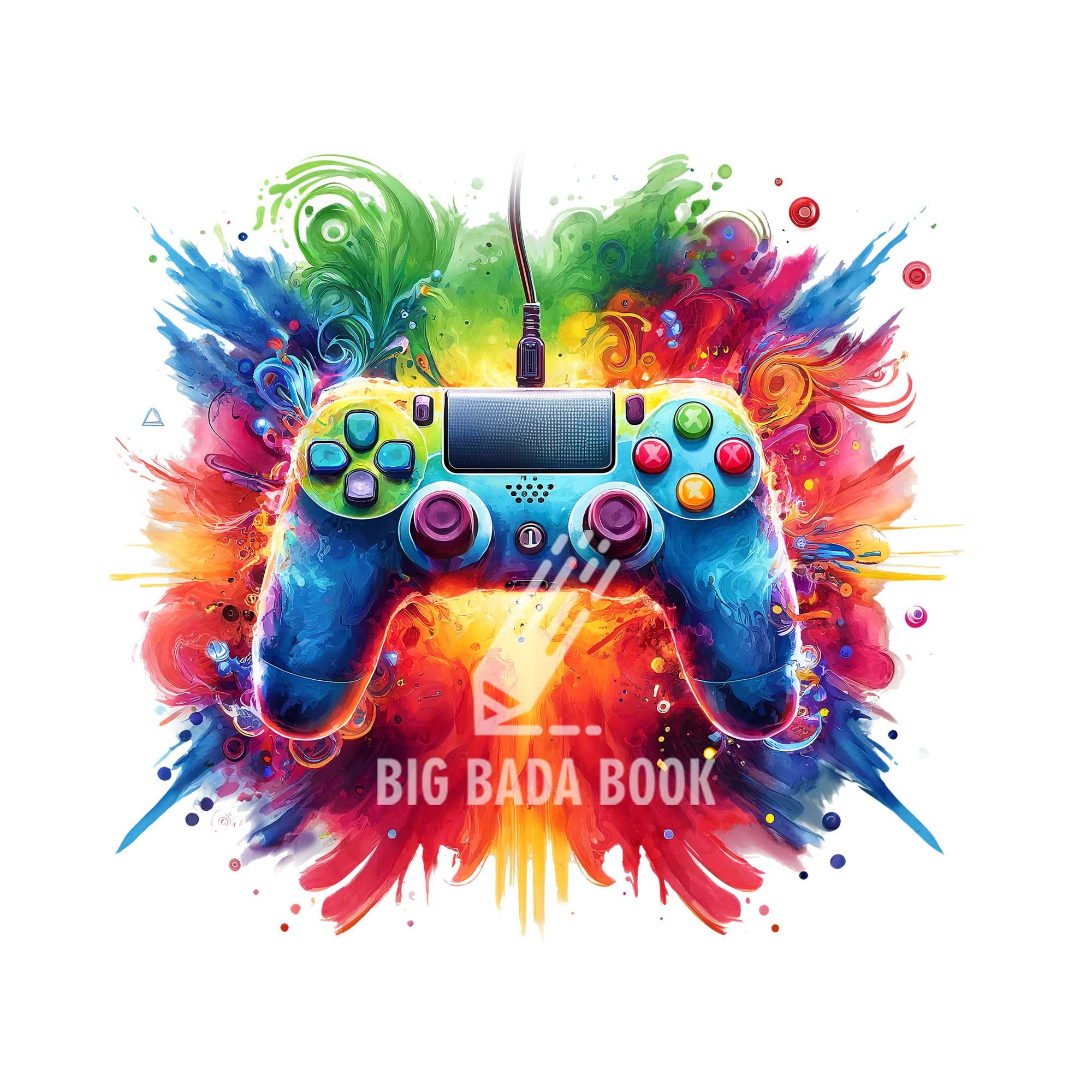 Game Controller Cliparts for Gamers | Digital Paper Crafts & Mixed ...