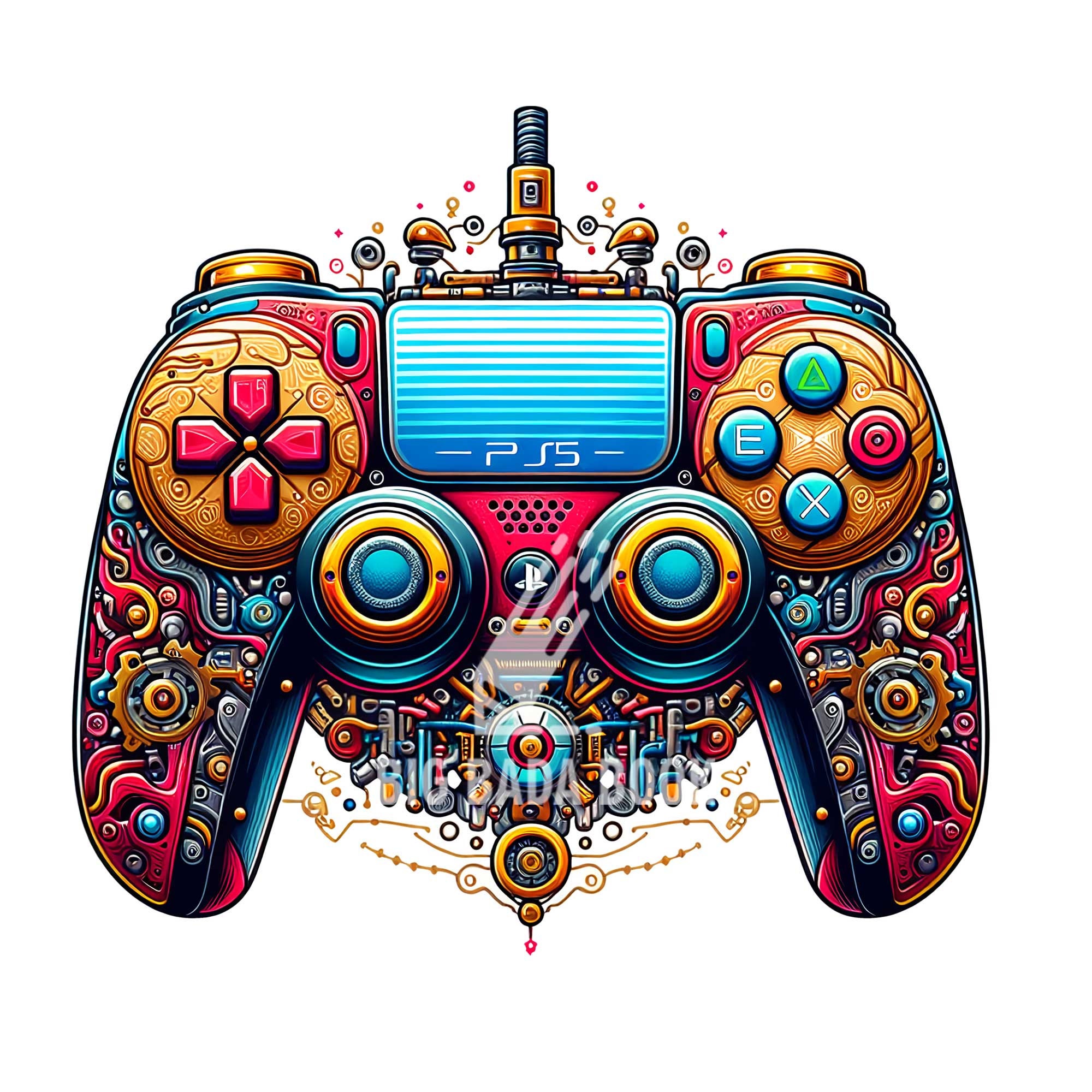 Game Controller Clipart, High Quality PNG for Sublimation, Digital ...
