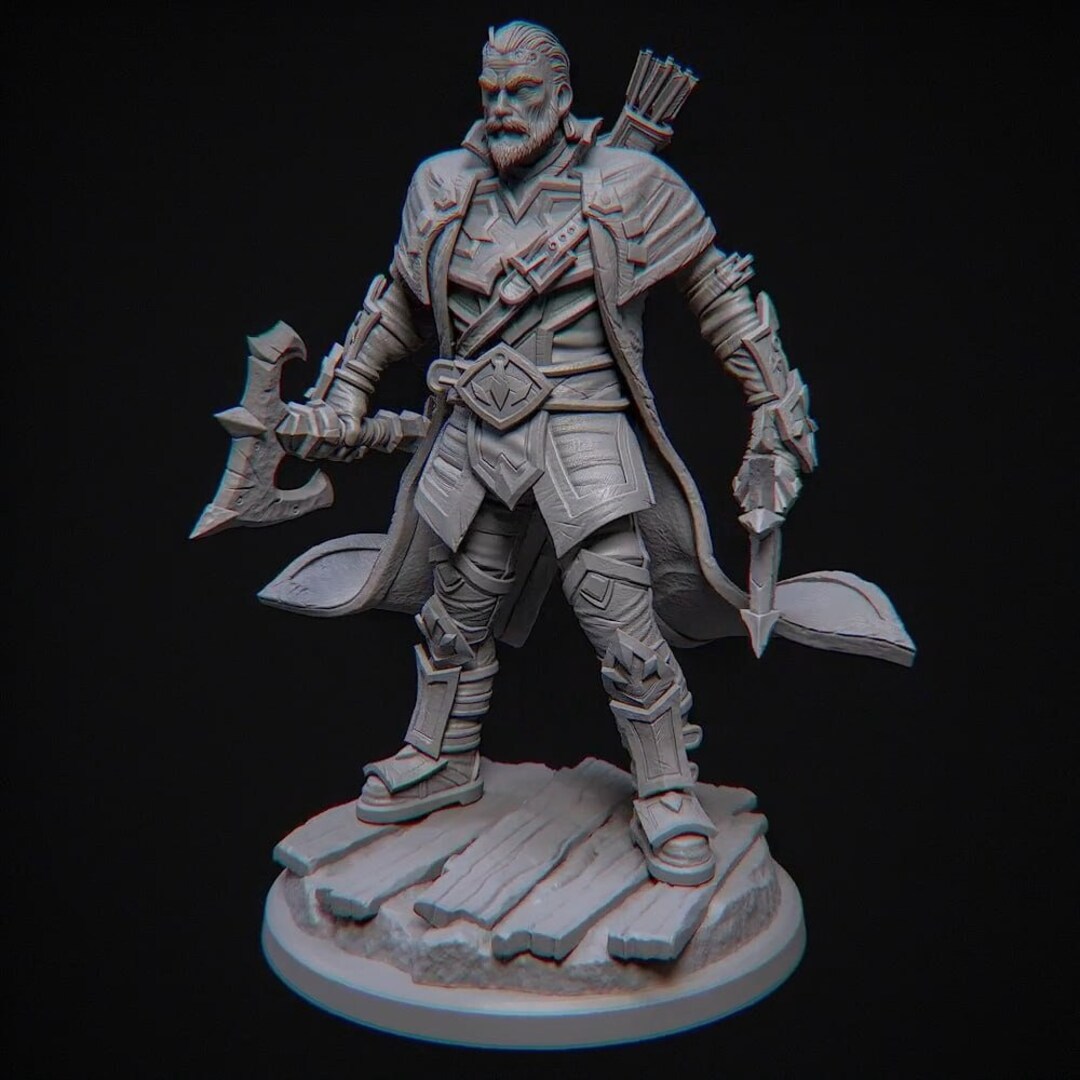 Nathanos Blightcaller Warcraft High Quality STL 3D Digital Printing STL ...