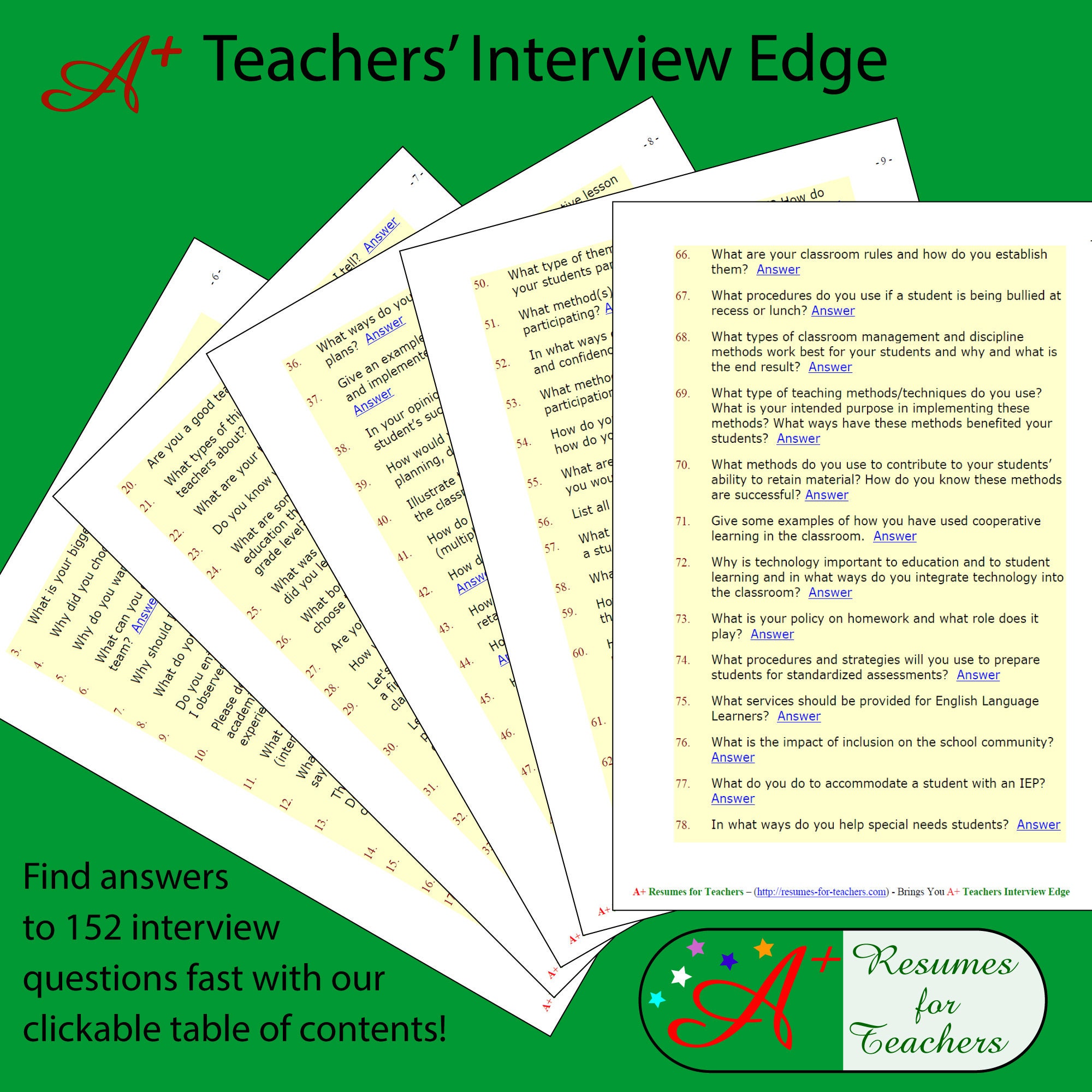 A Teachers' Interview Edge: Master Education Interview Questions ... A Teachers' Interview Edge: Master Education Interview Questions ...