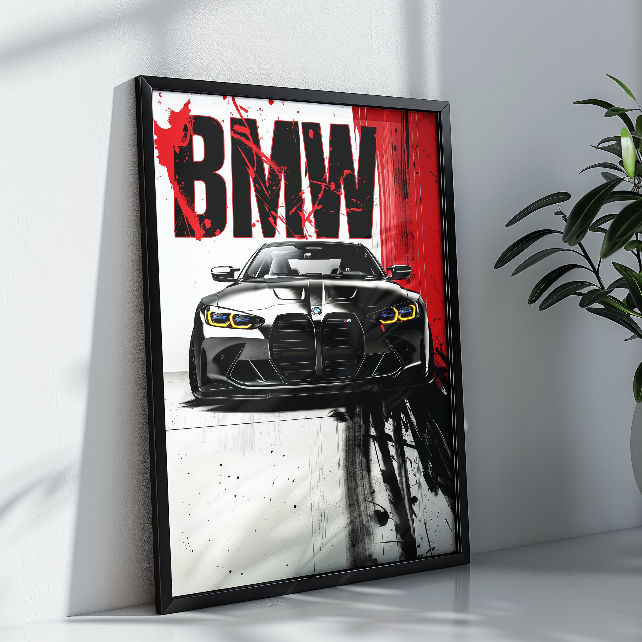 BMW M3 G80 Poster BMW Poster Digital Download Super Car Print Art Print Poster Home Decor Wall ...