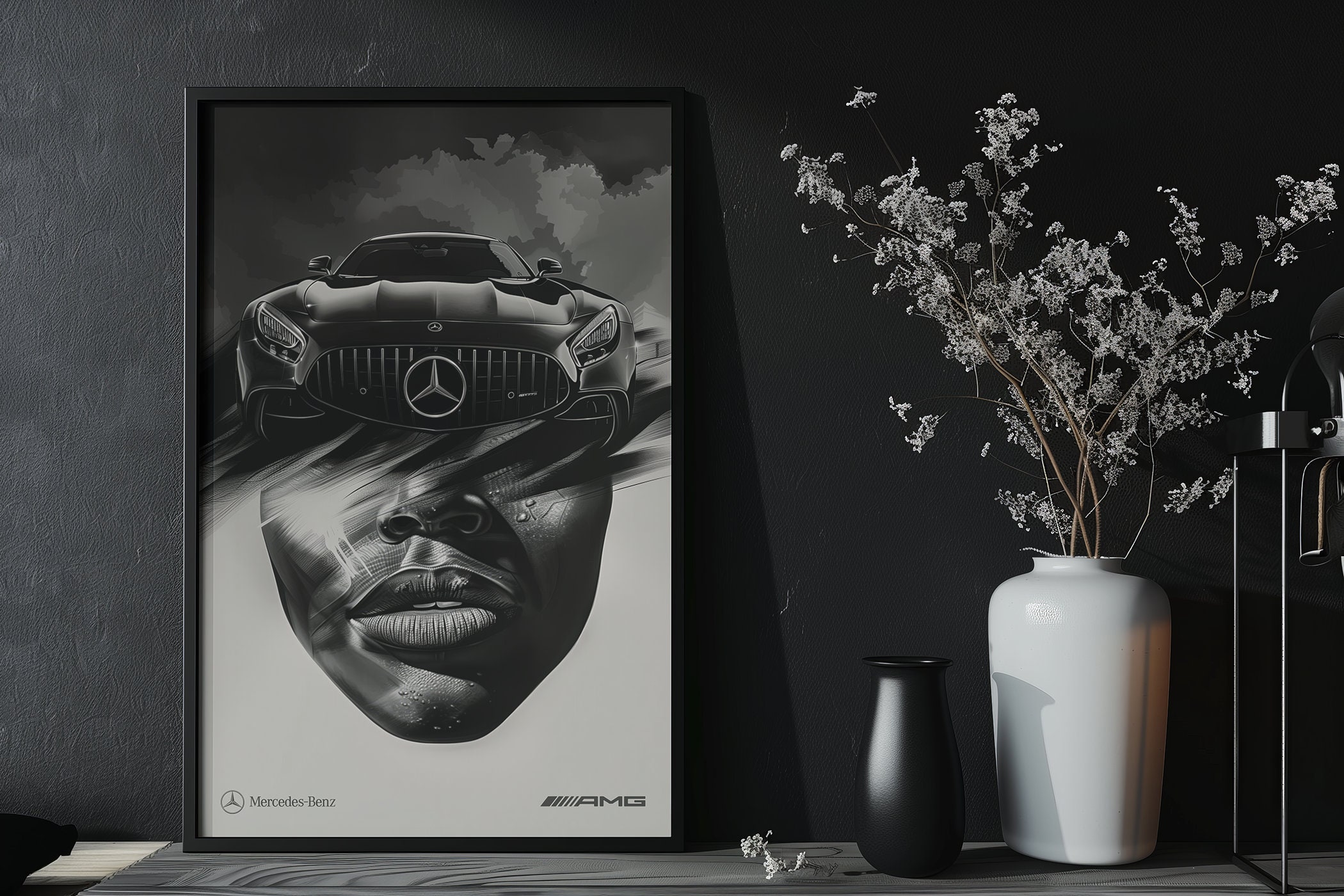 Mercedes AMG GT R Poster Mercedes Poster Matte Vertical Posters Super ...