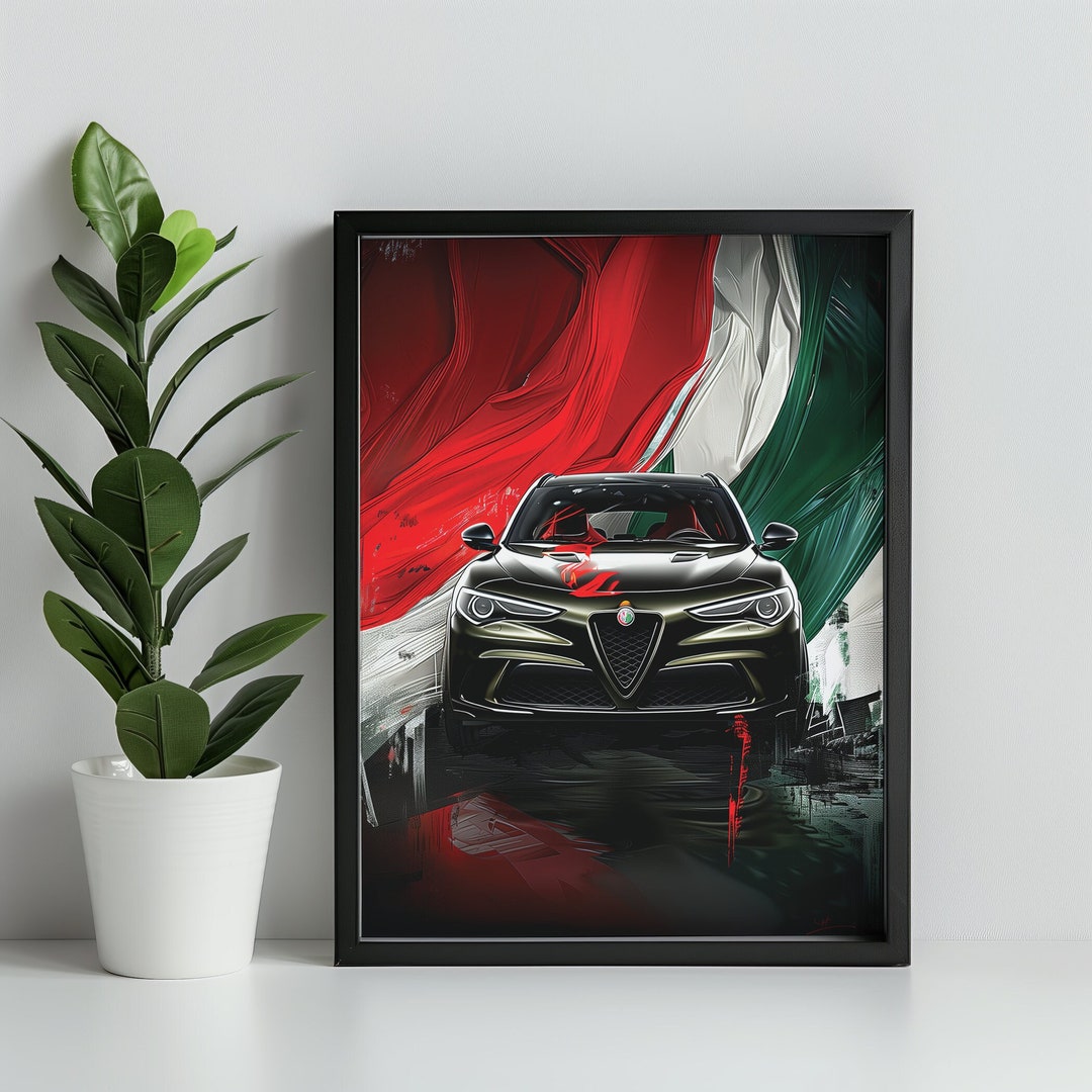 Alfa Romeo Stelvio Alfa Romeo Poster Digital Download Super Car Print ...