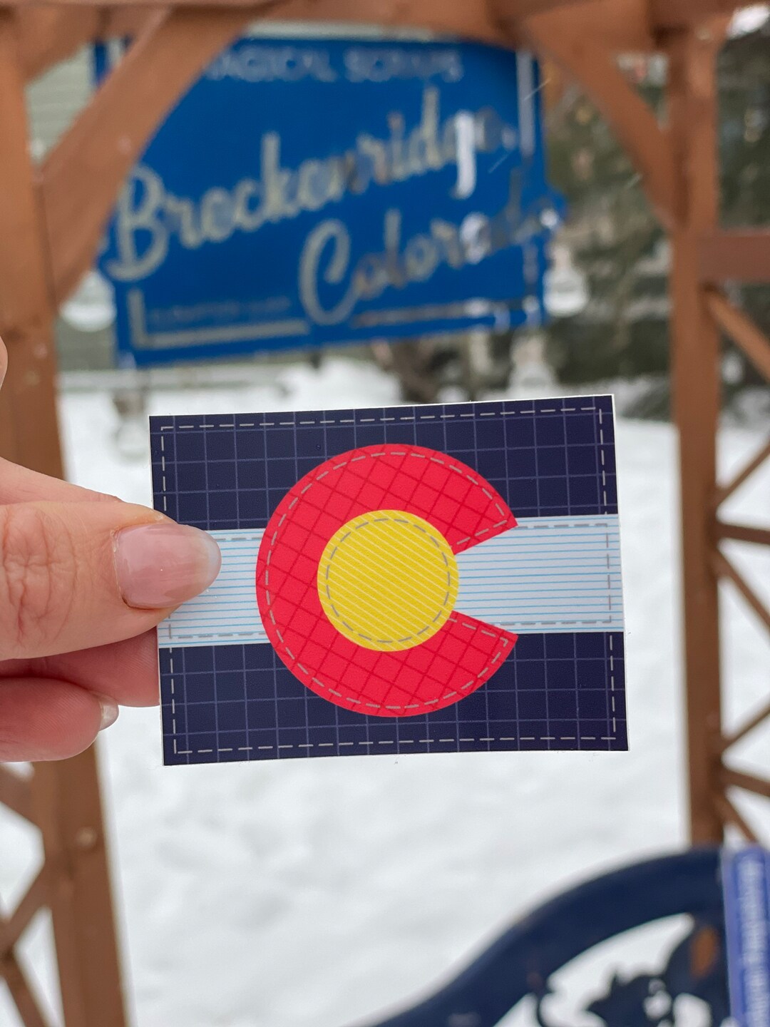 Custom Colorado Flag Sticker - Etsy