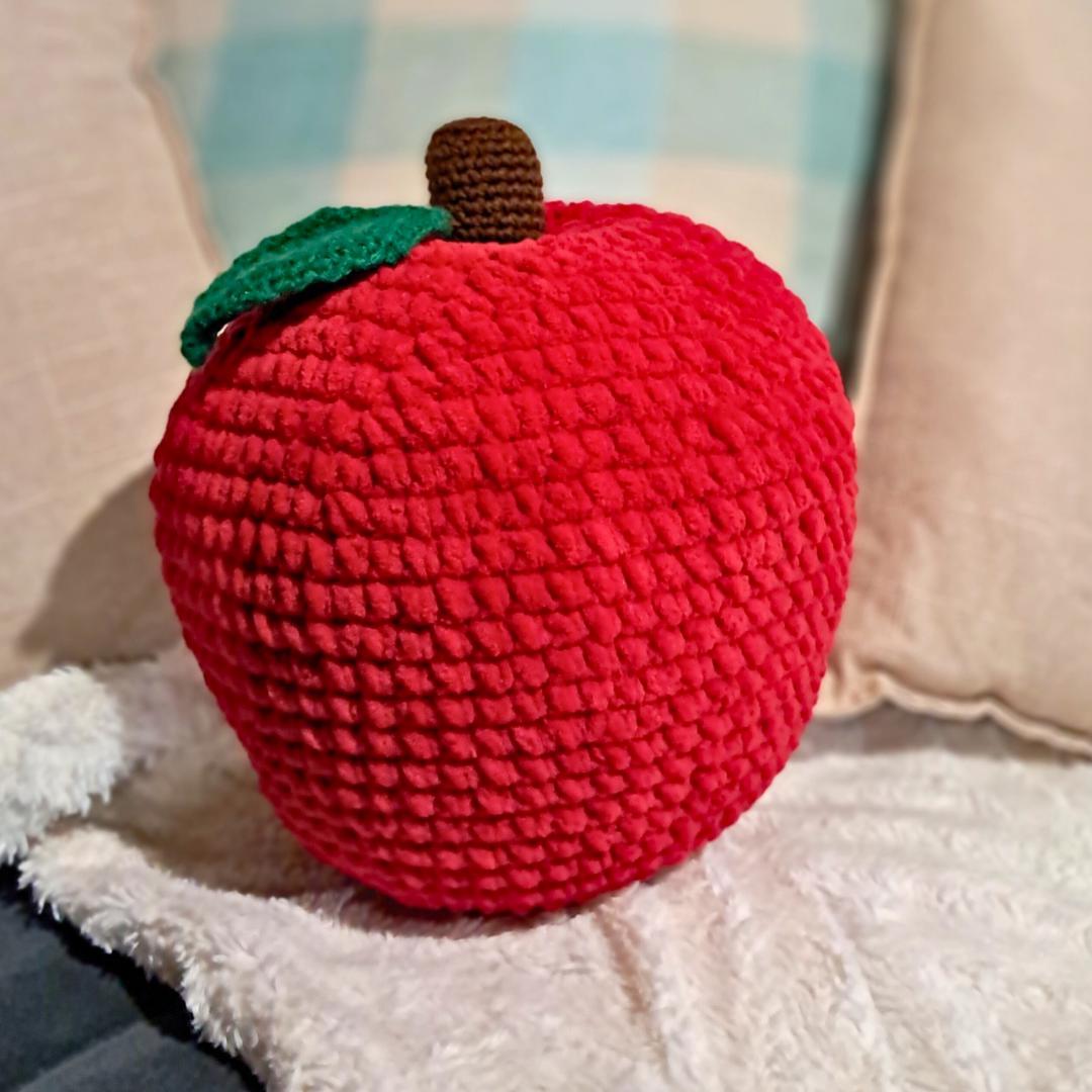 Apple Pillow Crochet PDF Pattern [digital Pattern ONLY] - Etsy