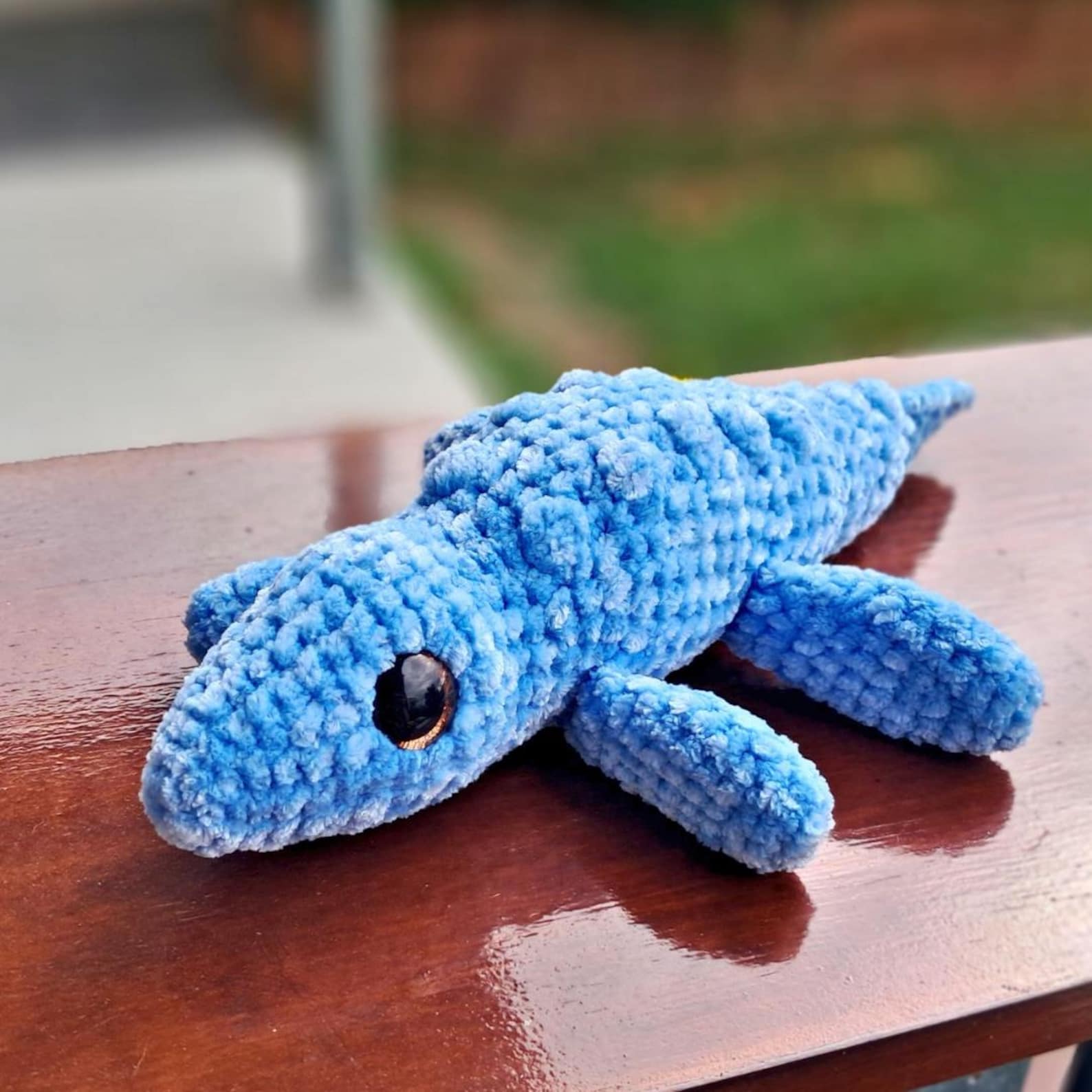 Baby Mosasaurus Crochet PDF Pattern [digital Pattern ONLY] No Sew - Etsy