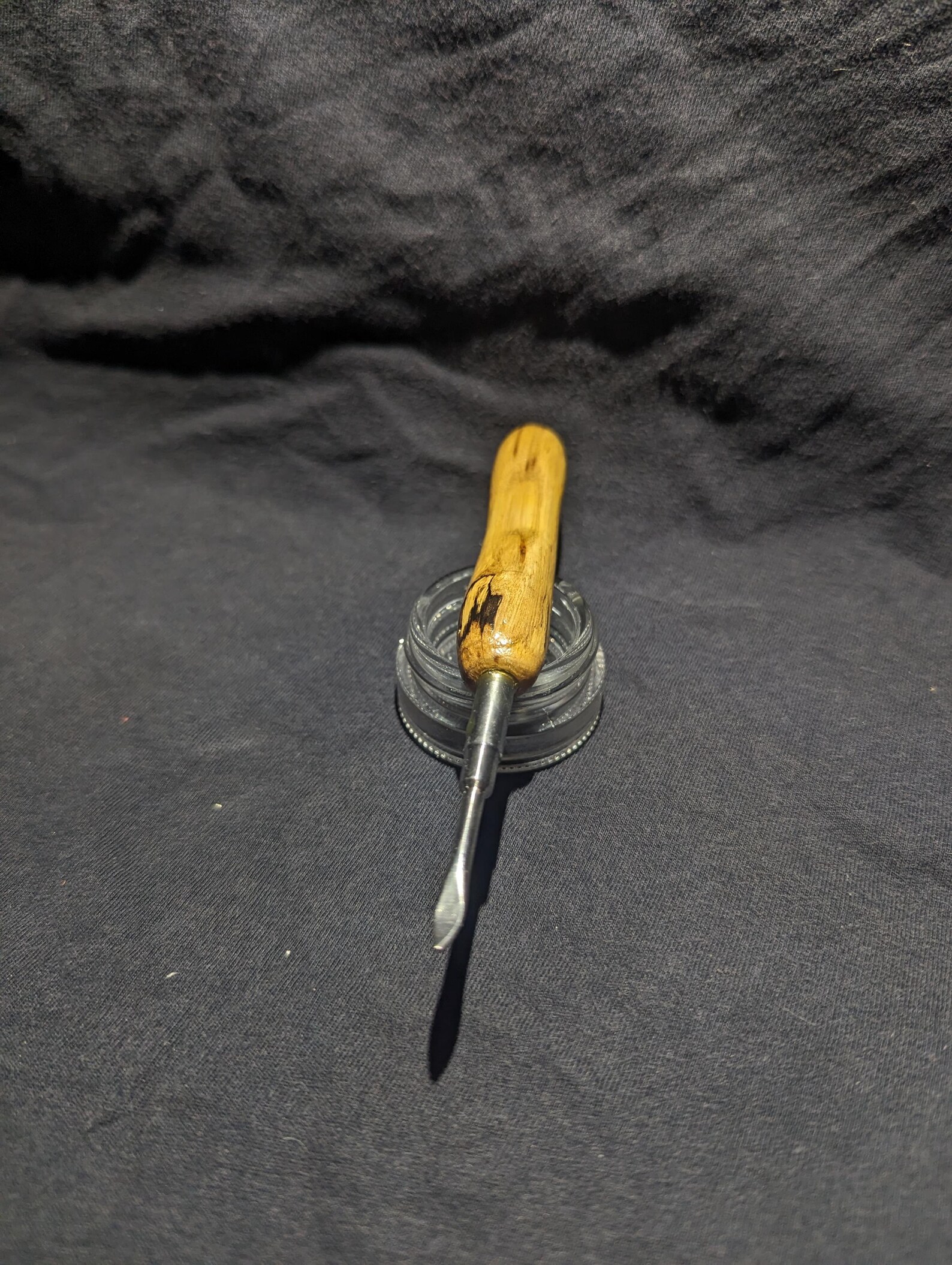 Handcrafted Wooden Wax Carving/scooping Tool Kwanzan Cherry Big Breesh ...