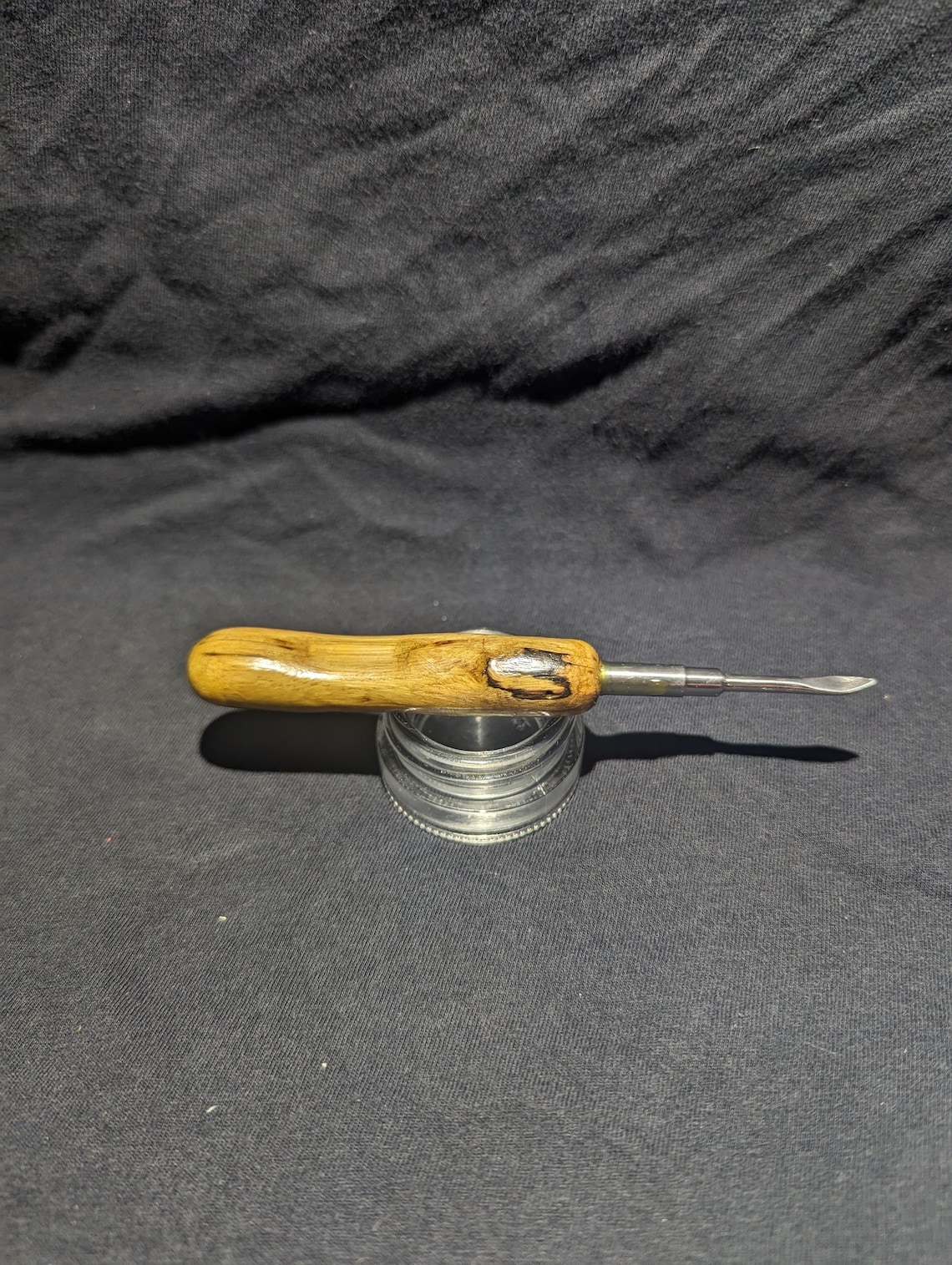 Handcrafted Wooden Wax Carving/scooping Tool Kwanzan Cherry Big Breesh ...