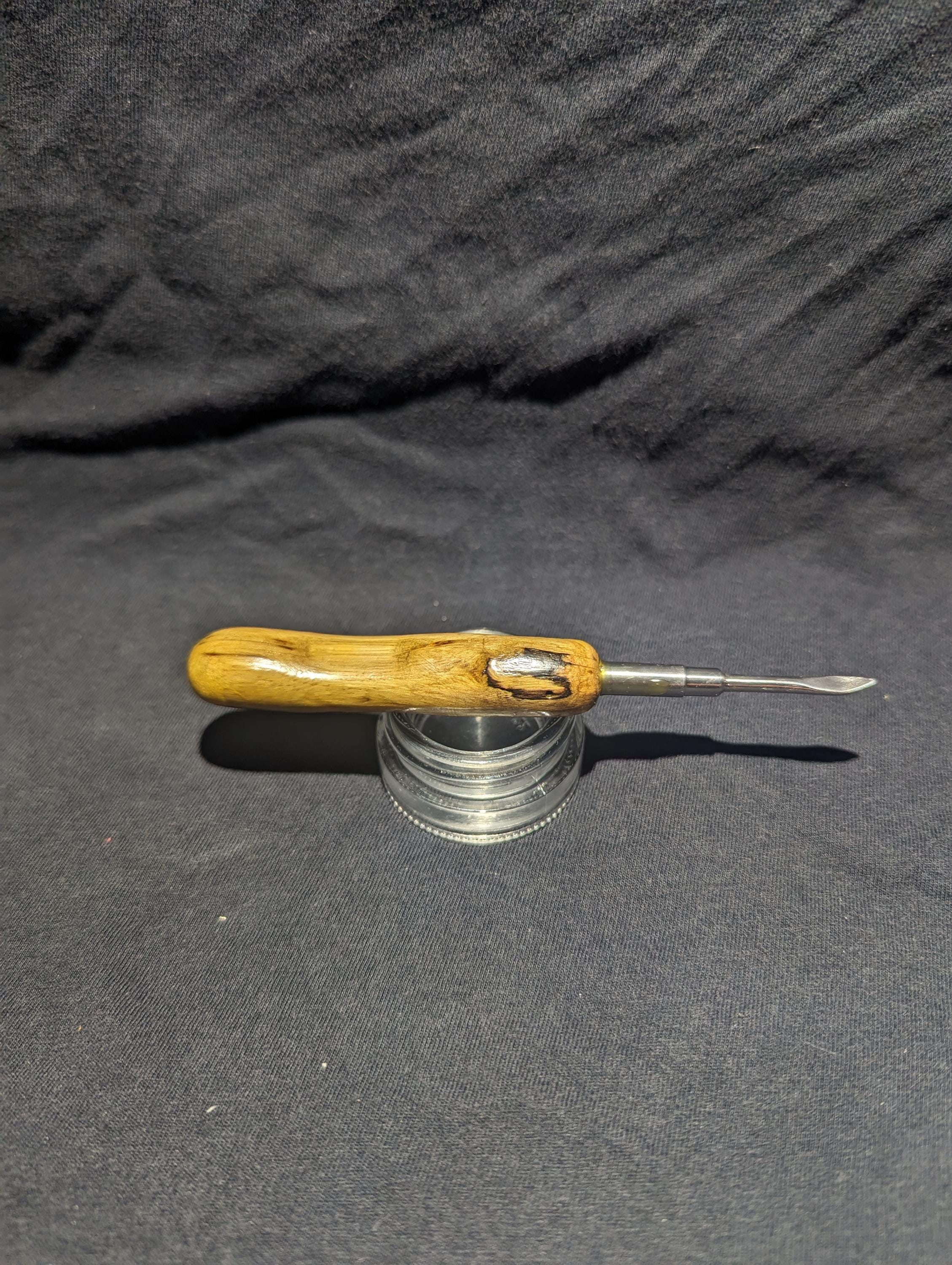 Handcrafted Wooden Wax Carving/scooping Tool Kwanzan Cherry Big Breesh ...