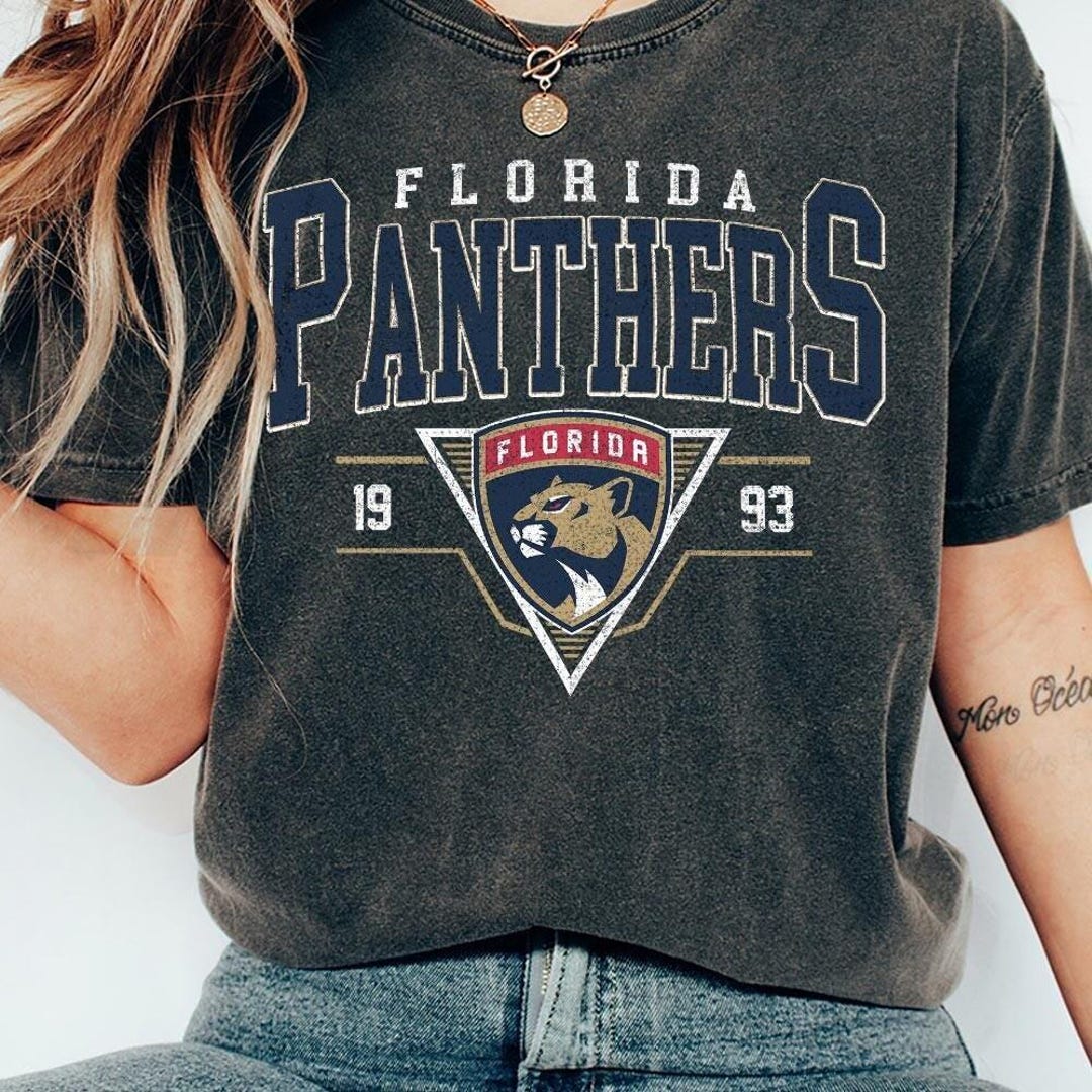 Florida Panthers 90s Vintage Shirt - Etsy