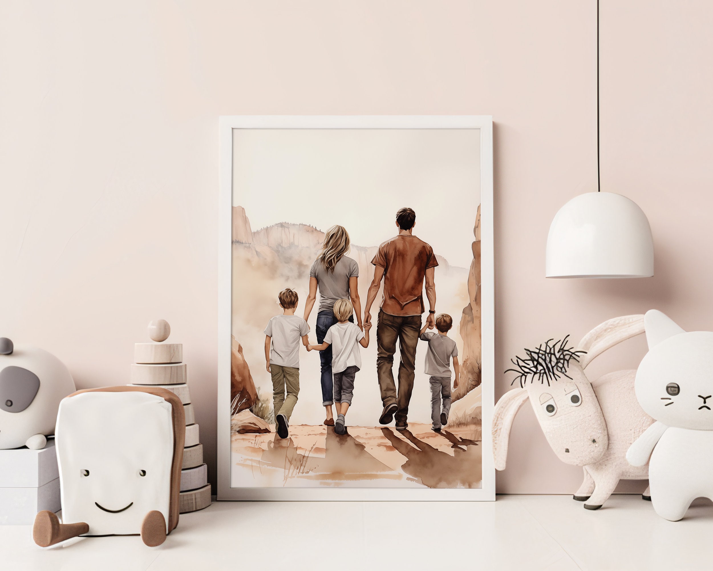 Printable Family Wall Art, Farmhouse Wall Decor, Toddler Room Poster ...