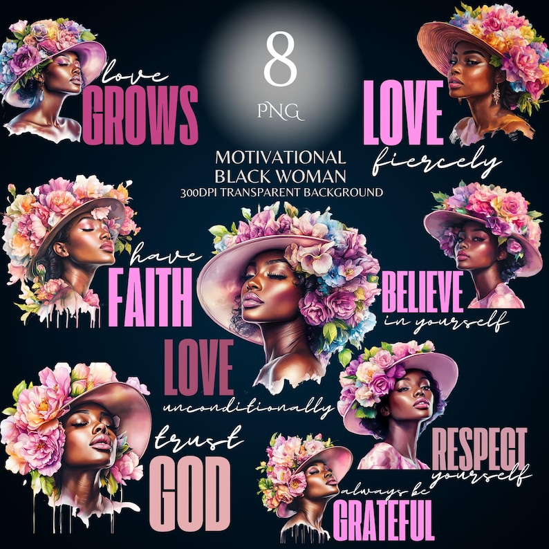 Faith Based Png, Motivational Woman, Inspirational Png, Positive ...