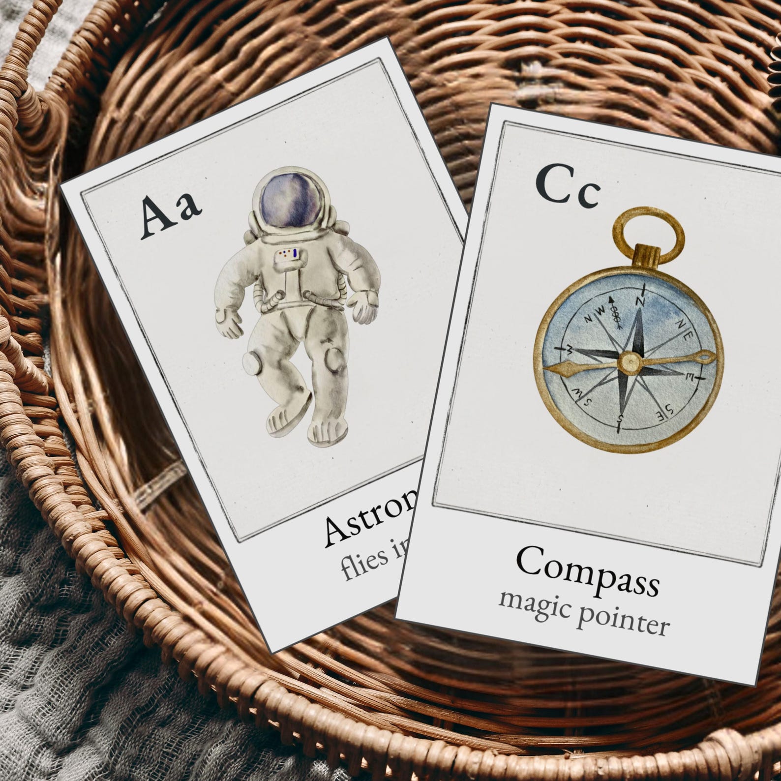 Printable Science Alphabet ABC Flashcards for Kids, the Abcs of Science ...