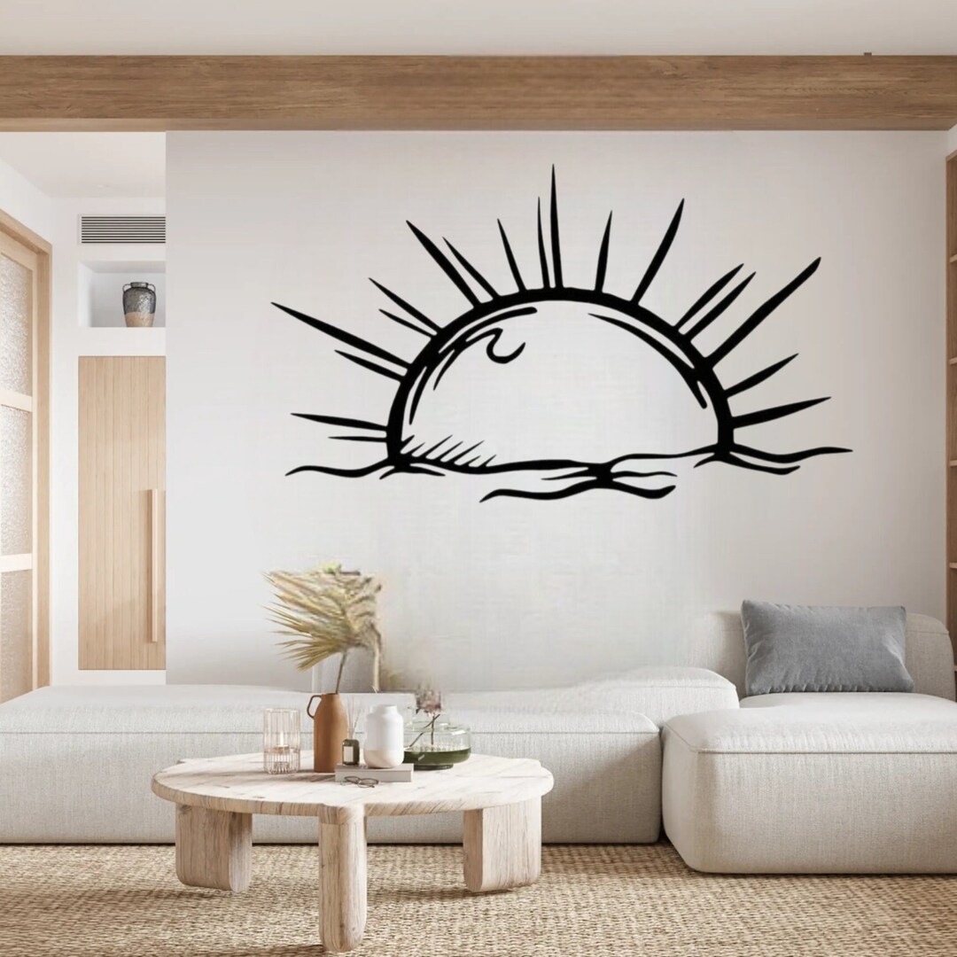 Sun Metal Wall Decor, Sun, Sun Art, Sun Decor, Sunrise, Sunrise Art ...