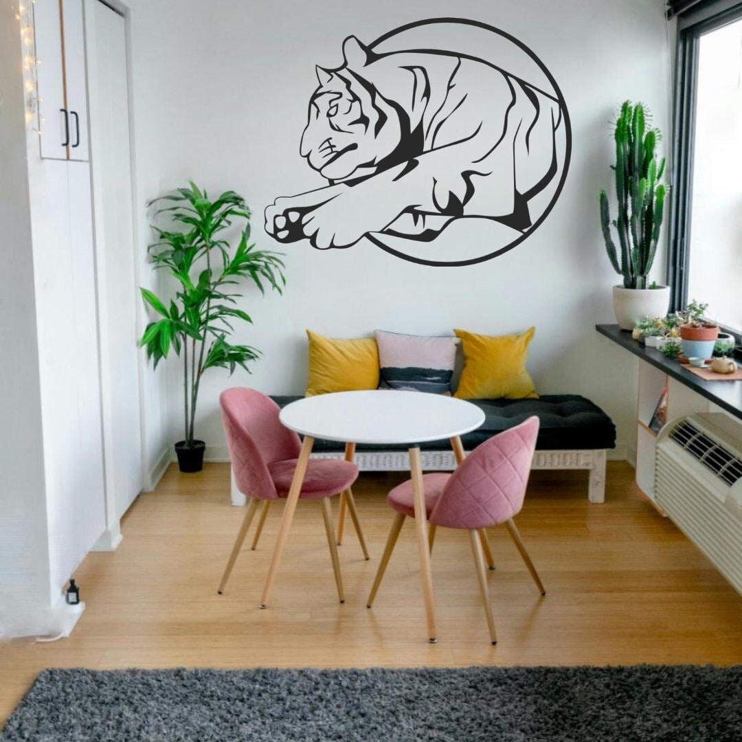 Tiger Head Metal Wall Art, Metal Tiger Wall Decor,metal Large Animal ...