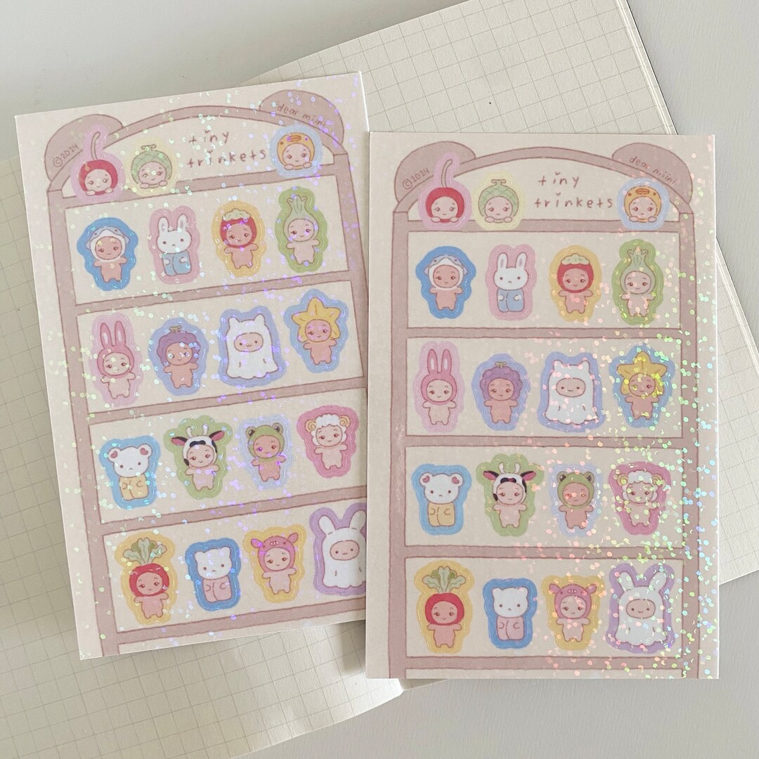 Sonny Angel Trinket Sticker Sheet | Cute Stickers, Deco, Korean ...