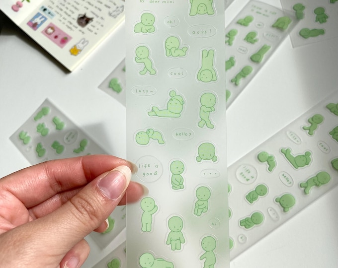 Smiski Kitty 2" Sticker - Etsy