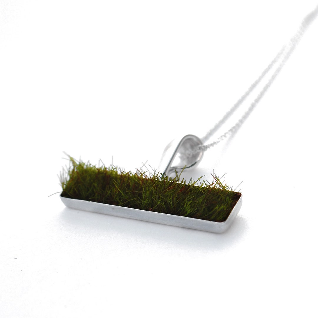 Gather Moss Pendant, Horizontal - Etsy