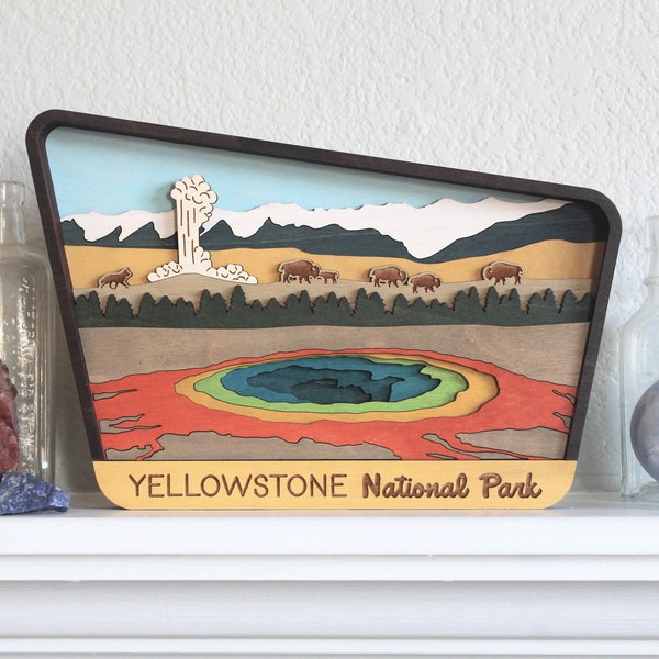 Yellowstone Sign - Etsy