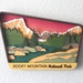 Rocky Mountain National Park Sign, Rustic Layered Wood Art - Etsy