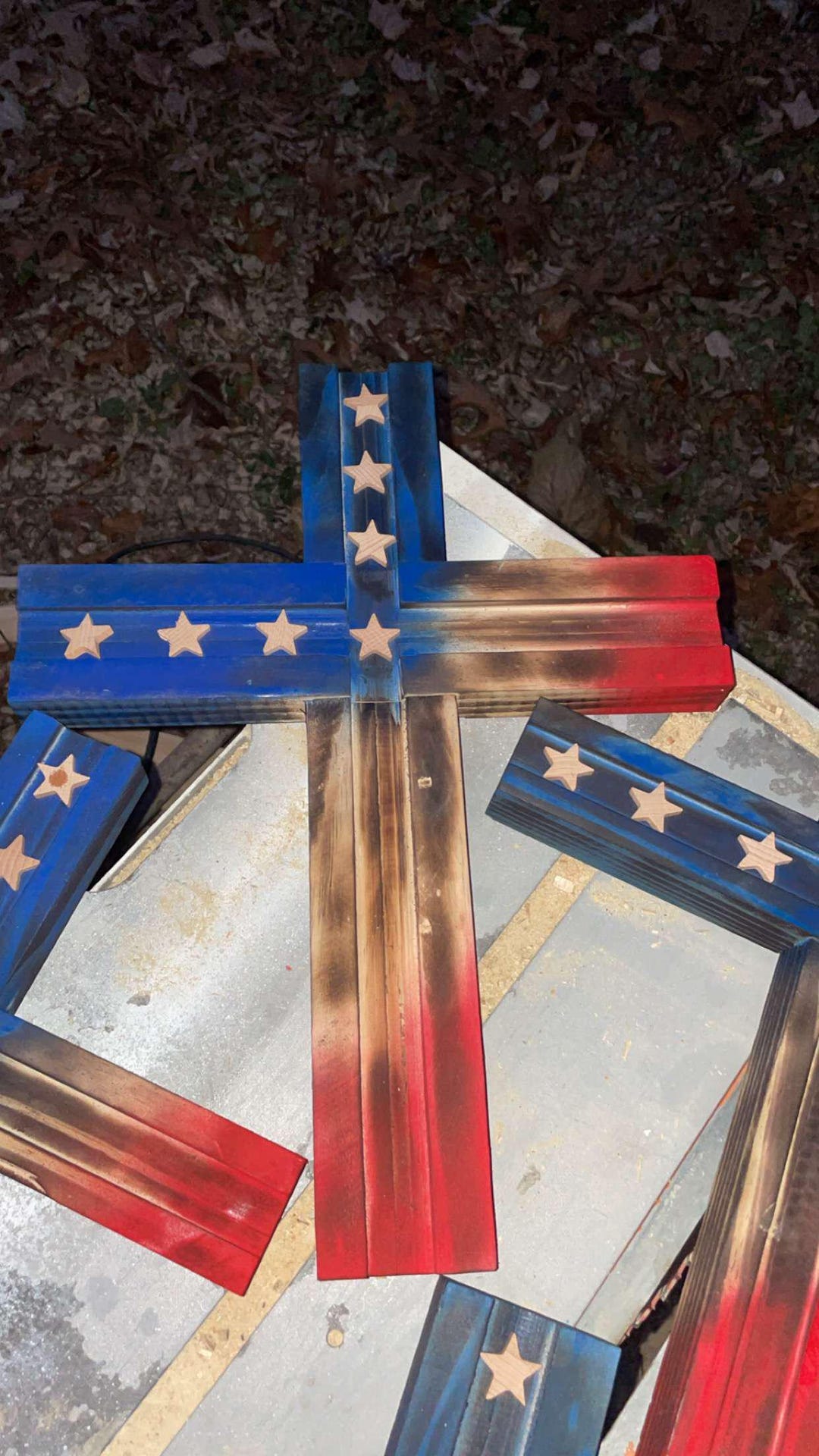 American Flag Crosses - Etsy