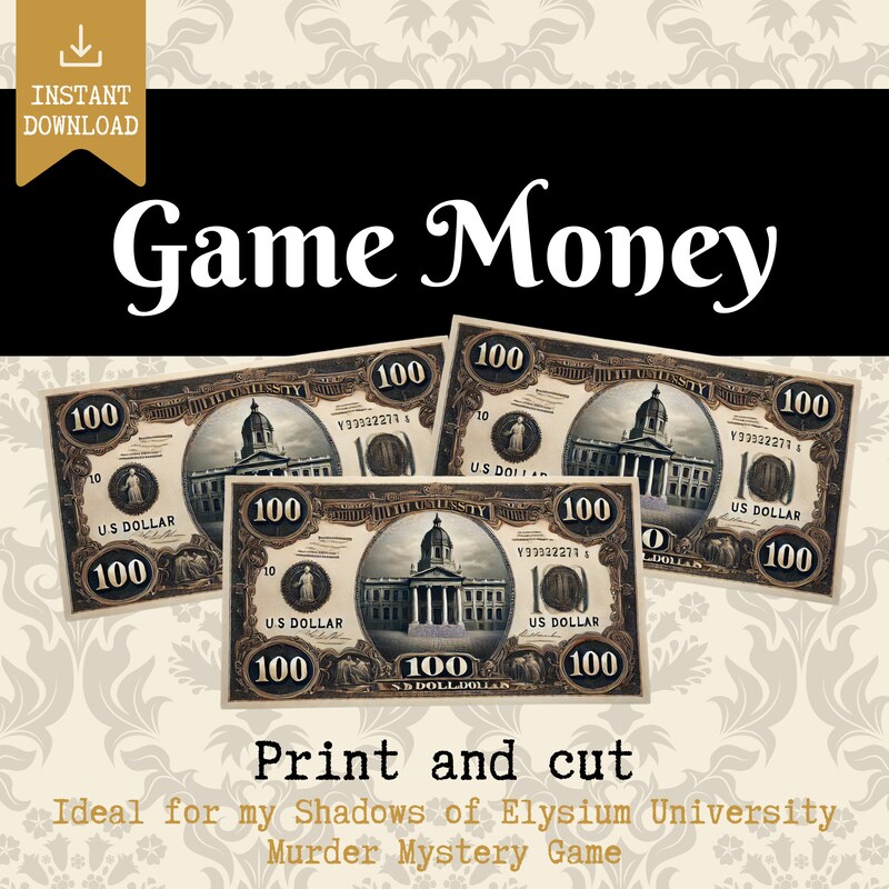 Pretend Bank Notes - Etsy UK