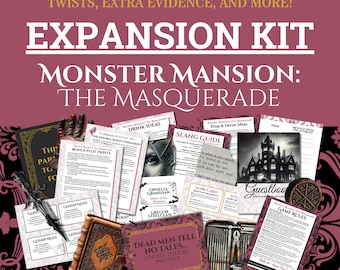 4-20 Player Masquerade Ball/carnival Murder Mystery Host Your Own Game ...