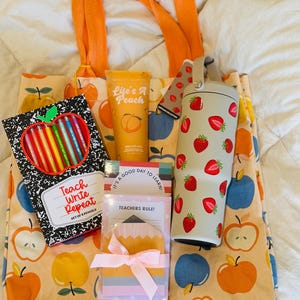 Teacher Tote Gift Sets - Etsy