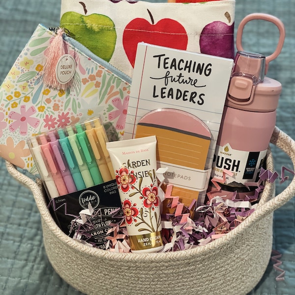 Teacher Gift Basket - 60+ Gift Ideas for 2024