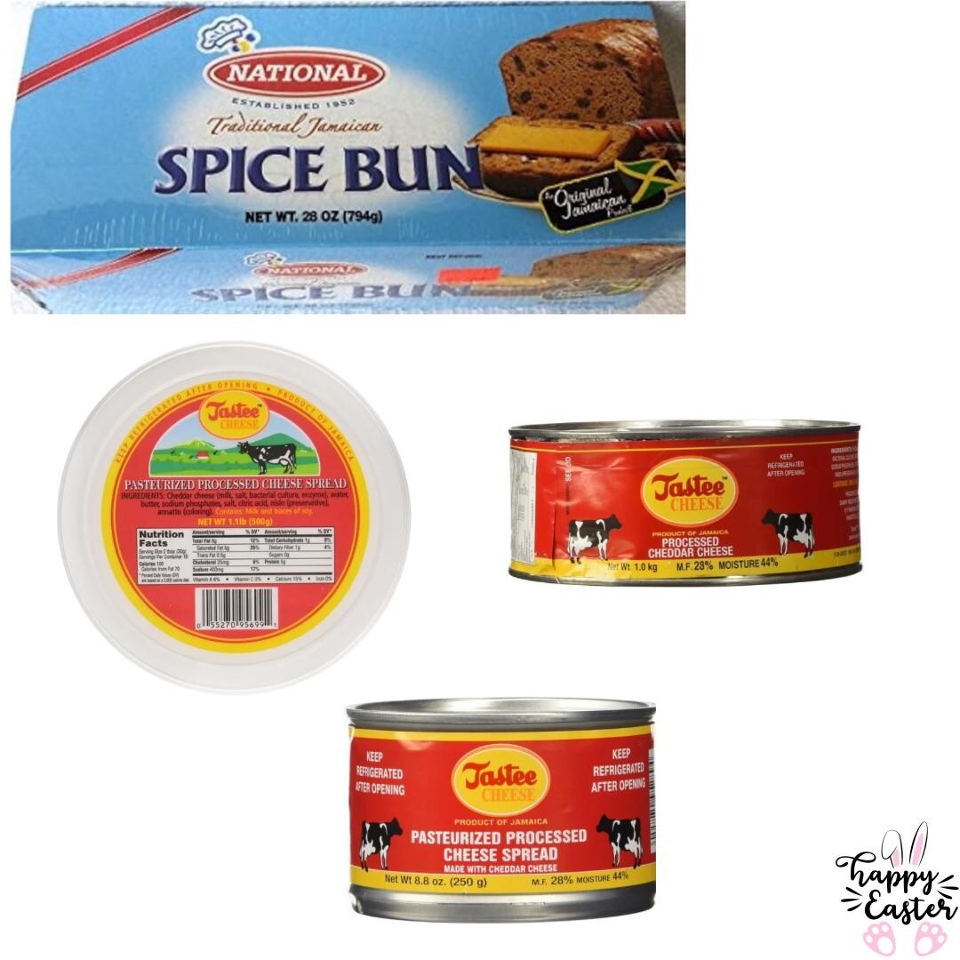 National Spice Bun Jamaican Spice Bun 28 Oz and Tastee Cheese Combo - Etsy