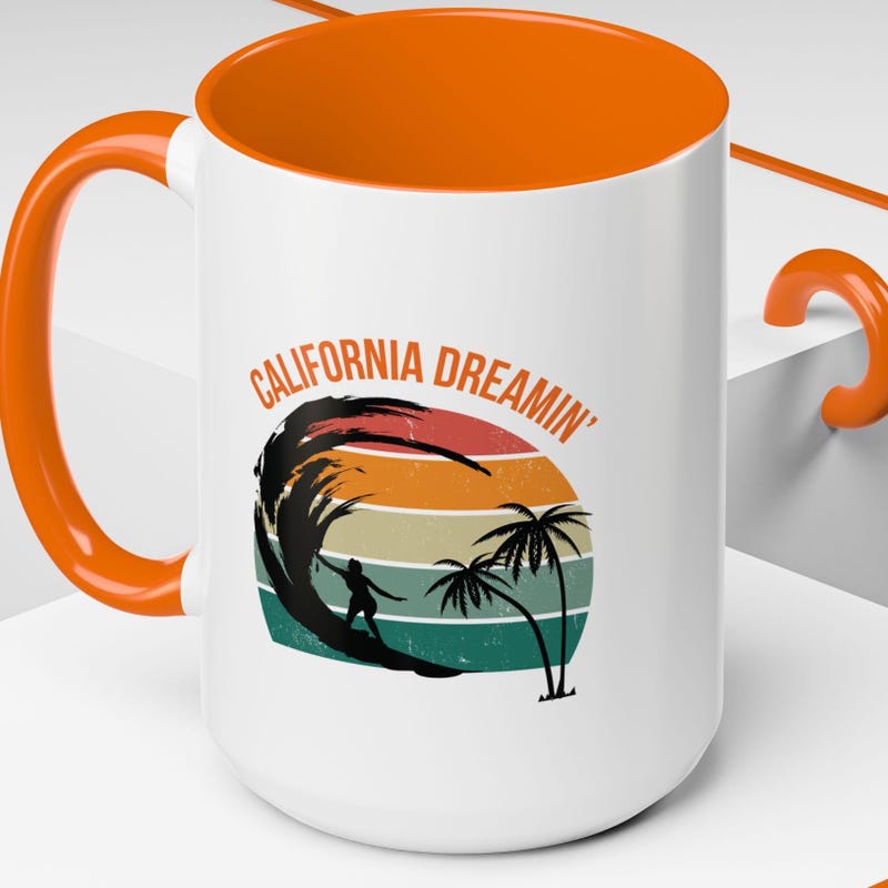 California Mug - Etsy