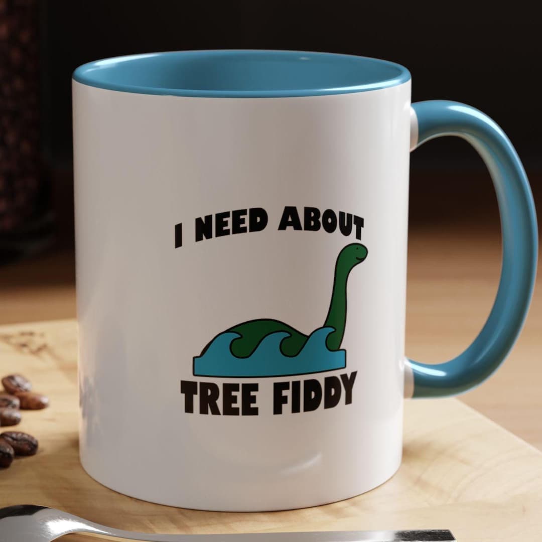 Tree Fiddy Loch Ness Monster Mug: Funny South Park Coffee Cup - Etsy