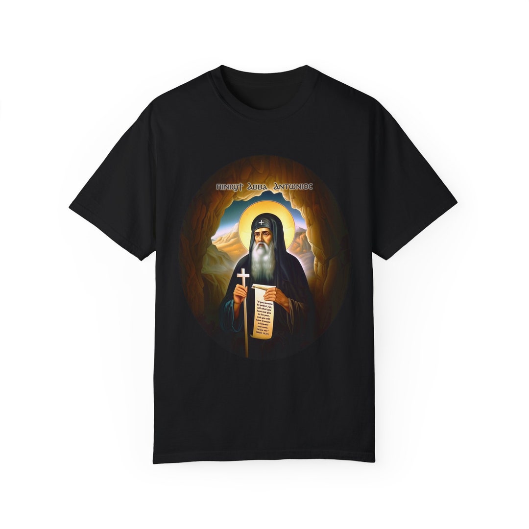 Saint Anthony Garment-dyed T-shirt – Unisex Comfort Colors Tee - Etsy