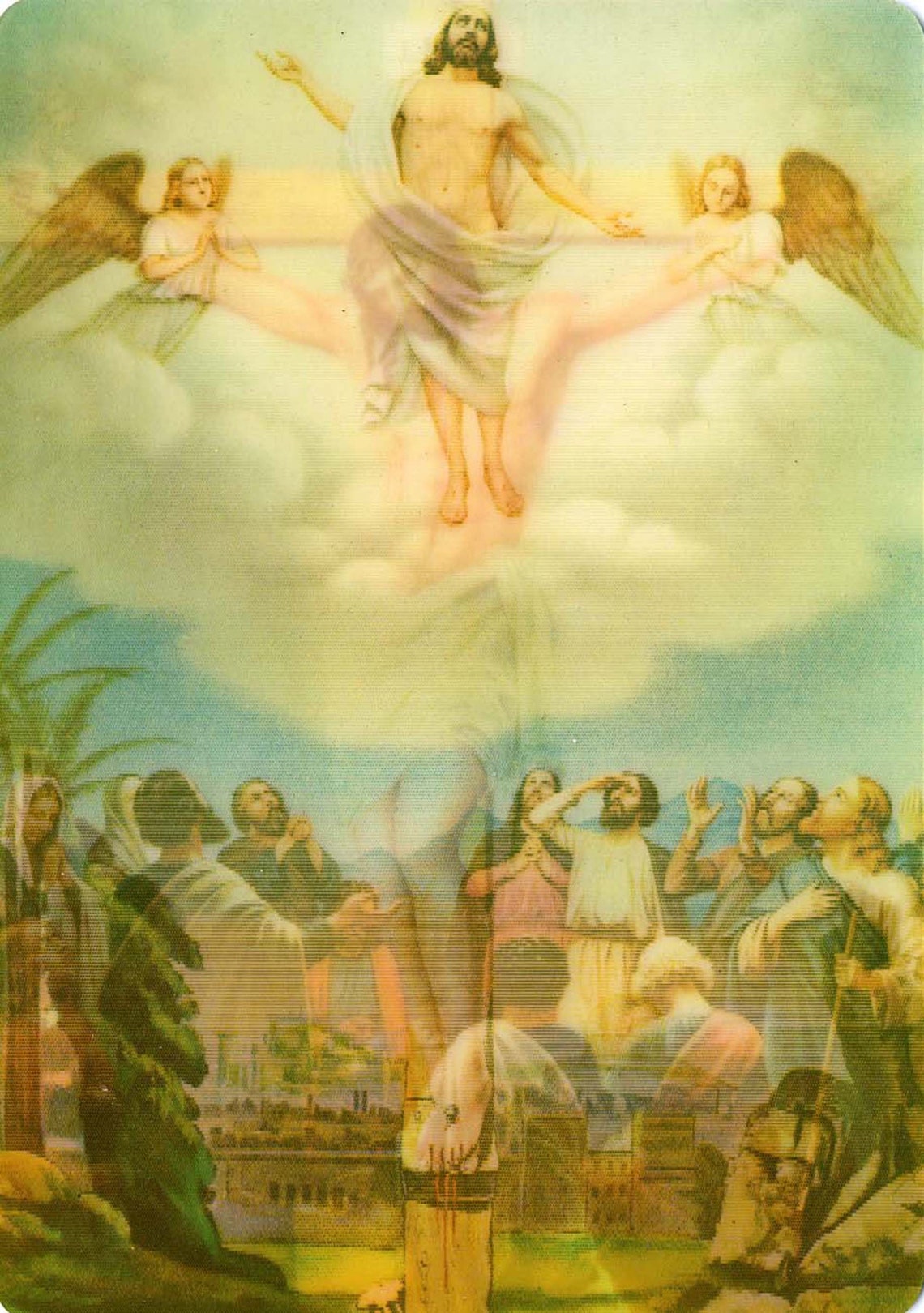 5 Religious Greeting Cards, Christ, God, Buddha, Surreal Visions, Faith ...