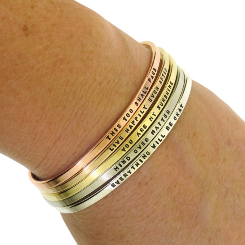 Metal Cuff Bracelet - Etsy