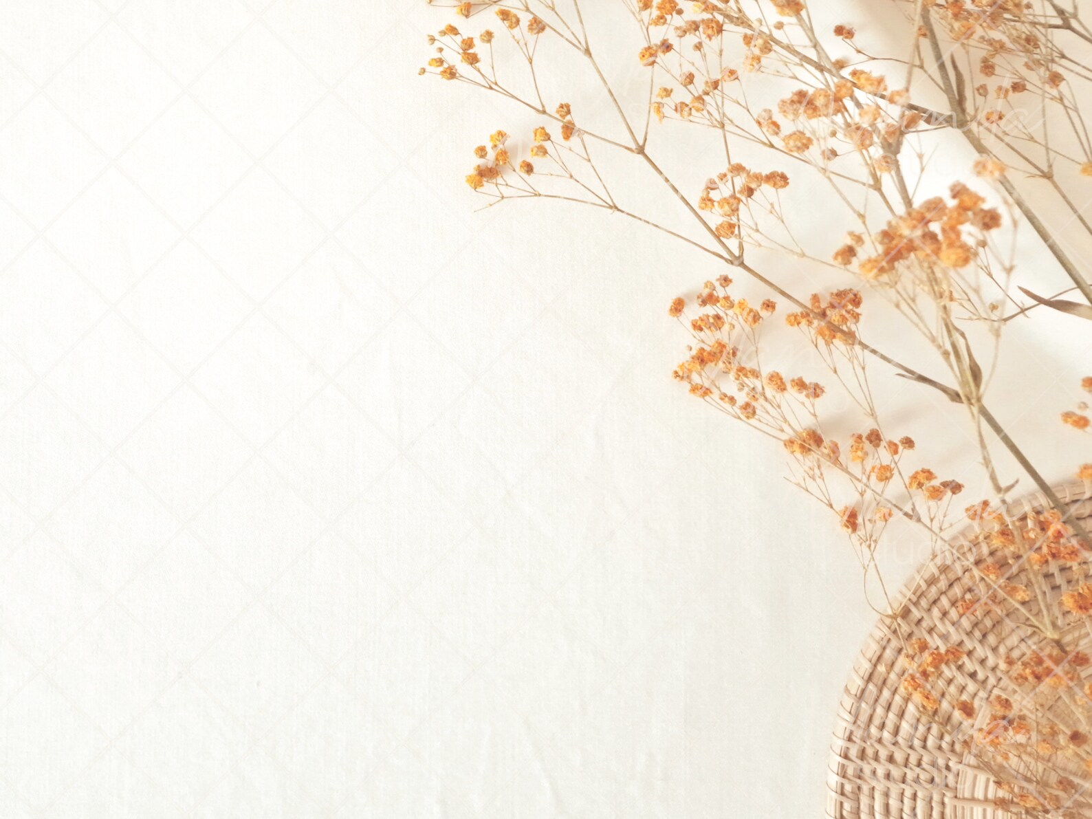 Minimal Fall Table Flat Lay Stock Photography Background - Styled Stock ...