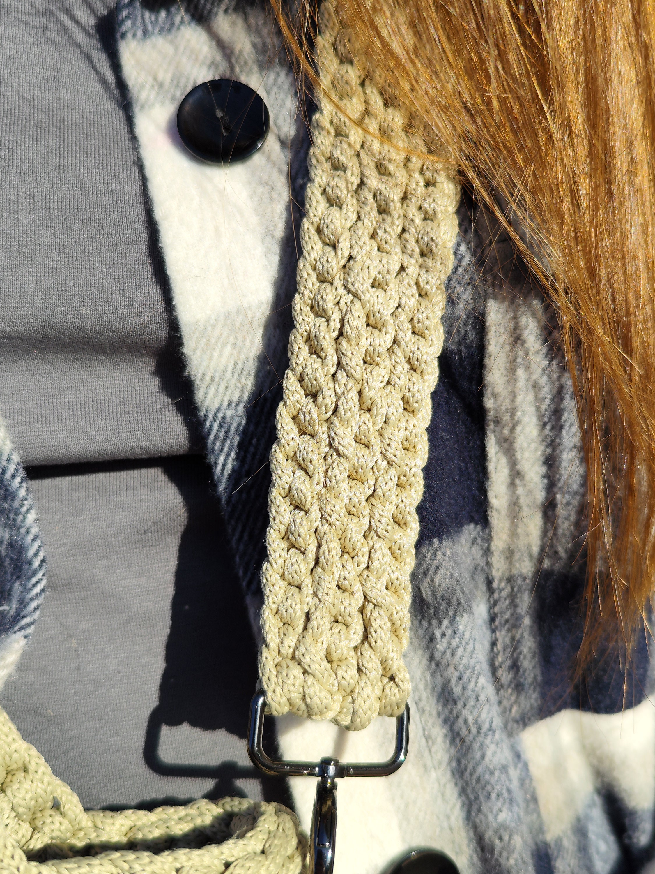 Mini Flax Crochet Bag, Crocheted Bag, Unique Crochet Tote, Handcrafted ...