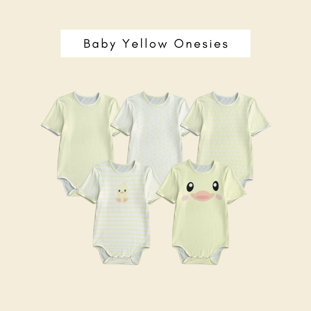 Pastel Baby Yellow Onesies - Etsy