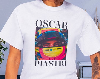 Oscar Piastri Eras Tour Tee V1 F1 Racing Fan Shirt Unisex Formula 1 ...